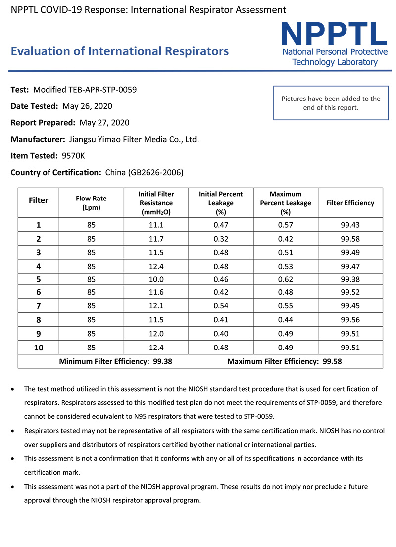 Eimo 9570K - Buy eimo 9570K Product on Yimao Filter Material Co., Ltd.